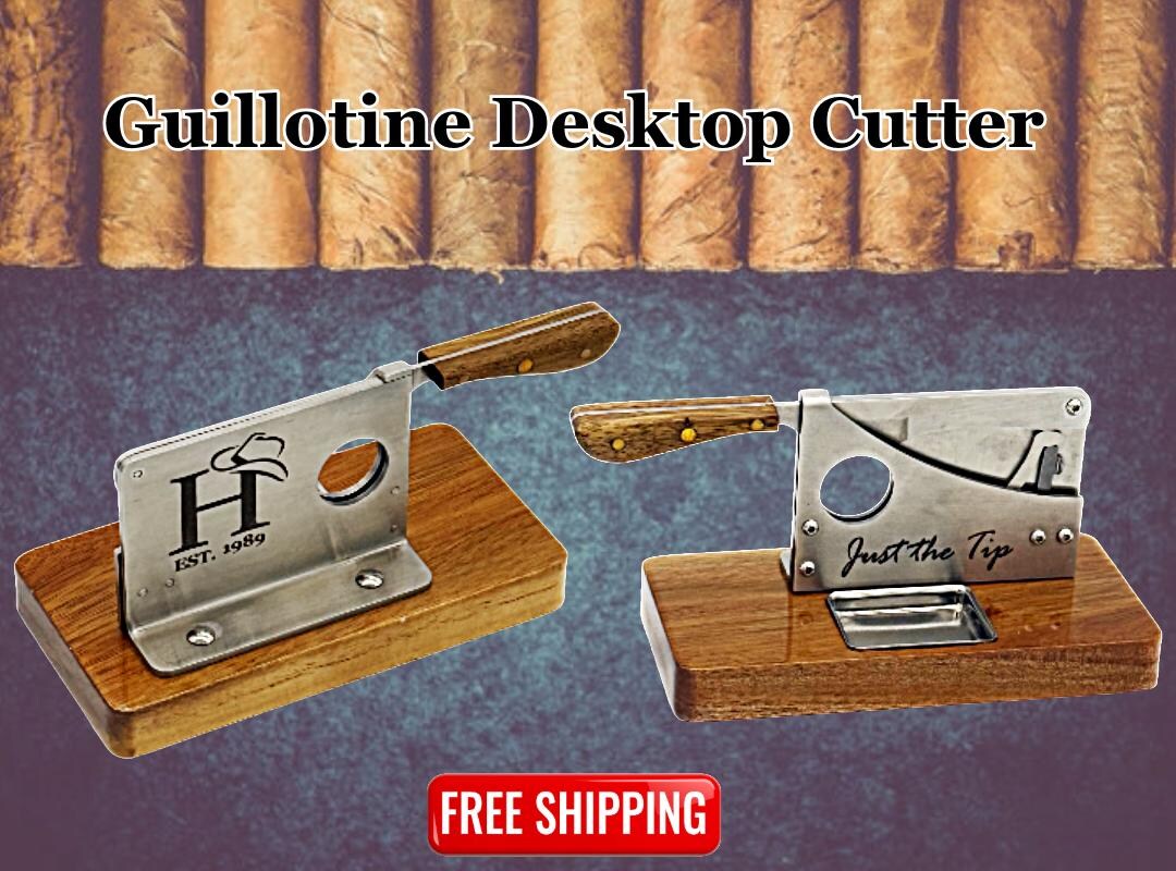 Desktop Cigar Cutter Stainless Steel Cigar Tool Cigar Lover Gift Dad ...