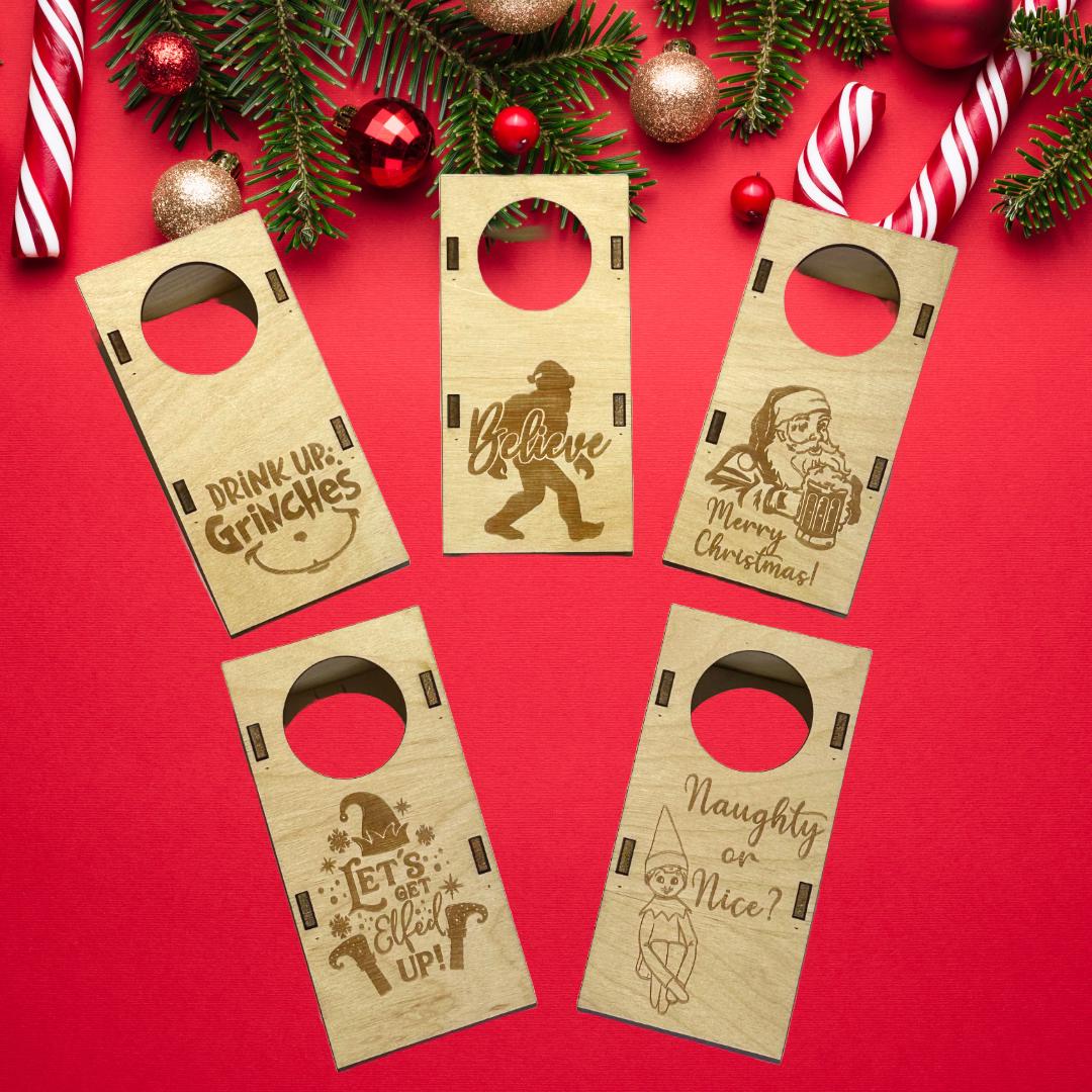 Quarters Drinking Game Board – Fun Christmas Party Game for Adults, Elf ...