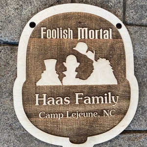 Personalized Theme Park Sign for Stroller ID Tags Stroller Name Plates ...