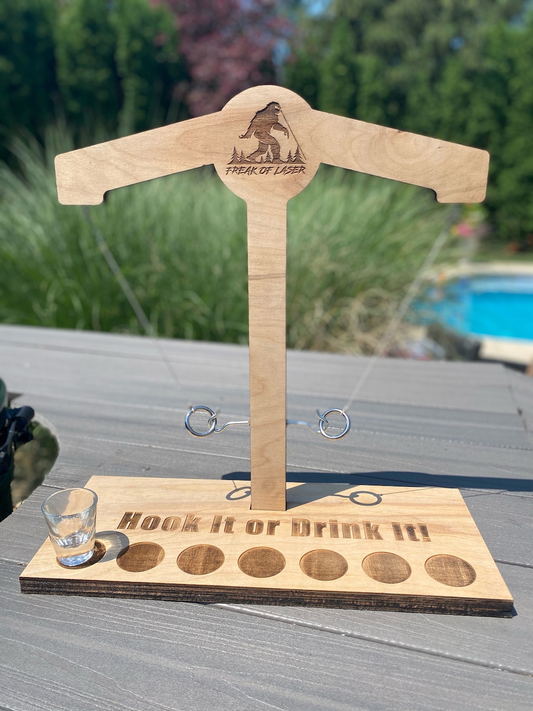 Customizable Tabletop Ring Toss Game - Etsy