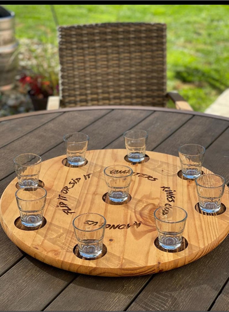 Boozin Susan - 24" Lazy Susan - Etsy