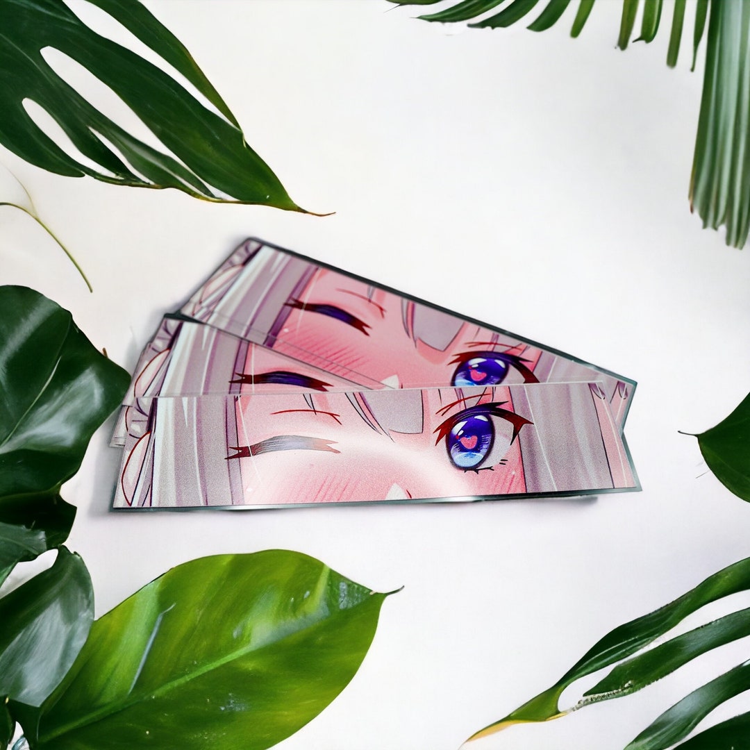 Anime Wink JDM Slap Sticker - Etsy