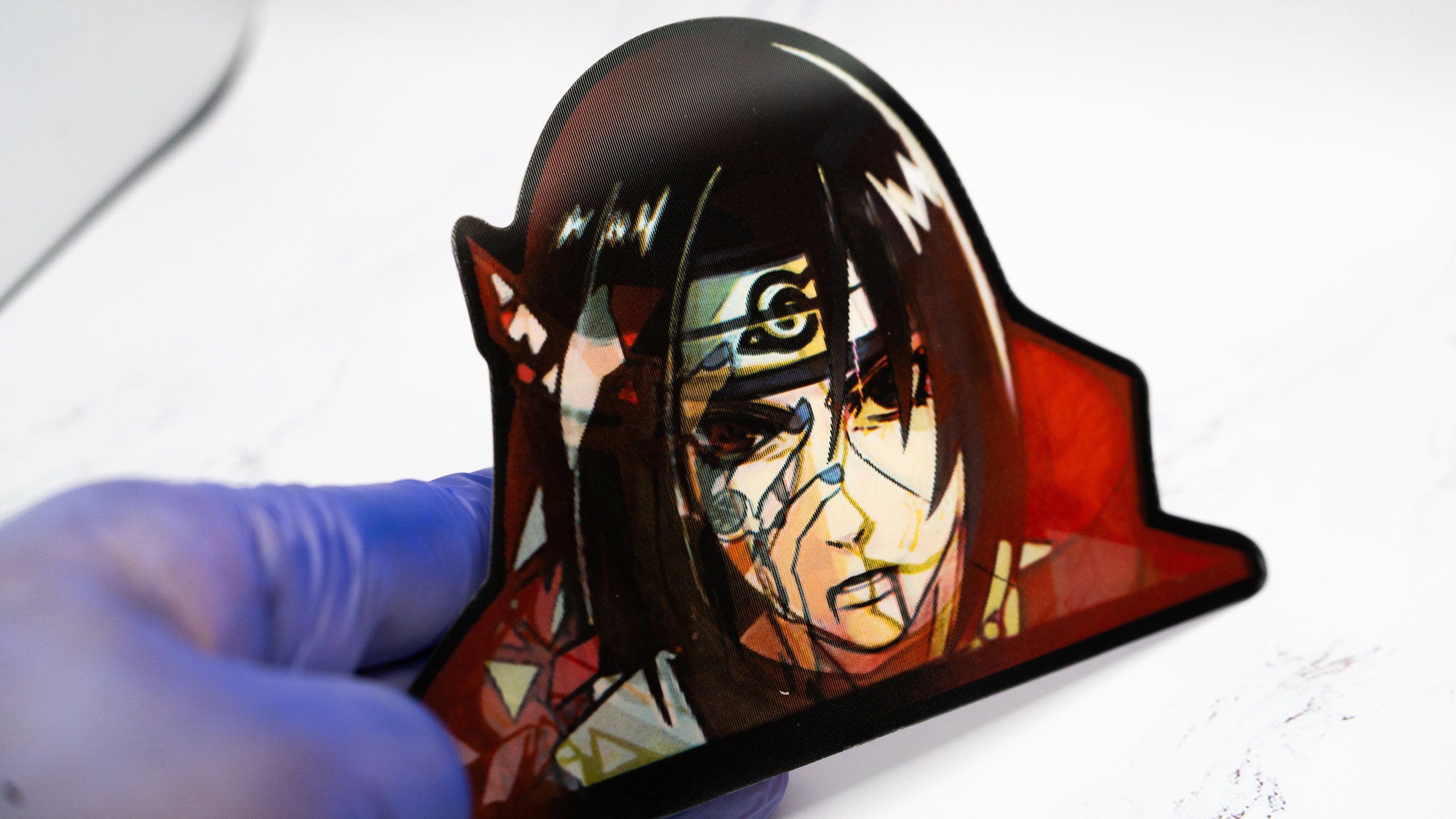 Anime Changing Moving Peeker Sticker - Etsy