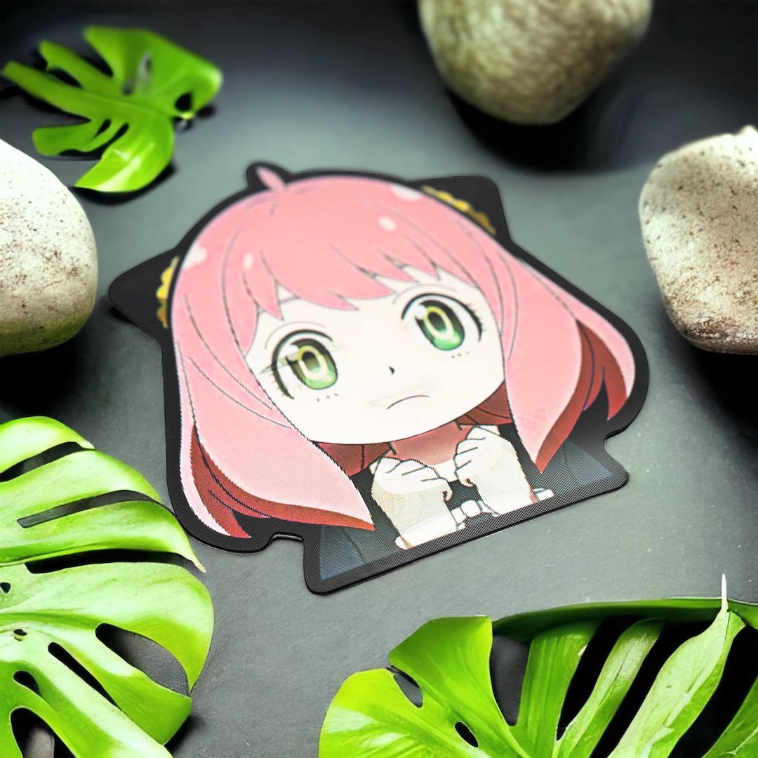 Cute Mischievious Scared SPY Anime Changing Moving Peeker Sticker - Etsy