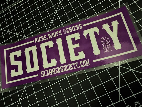 Slammed Society Sticker