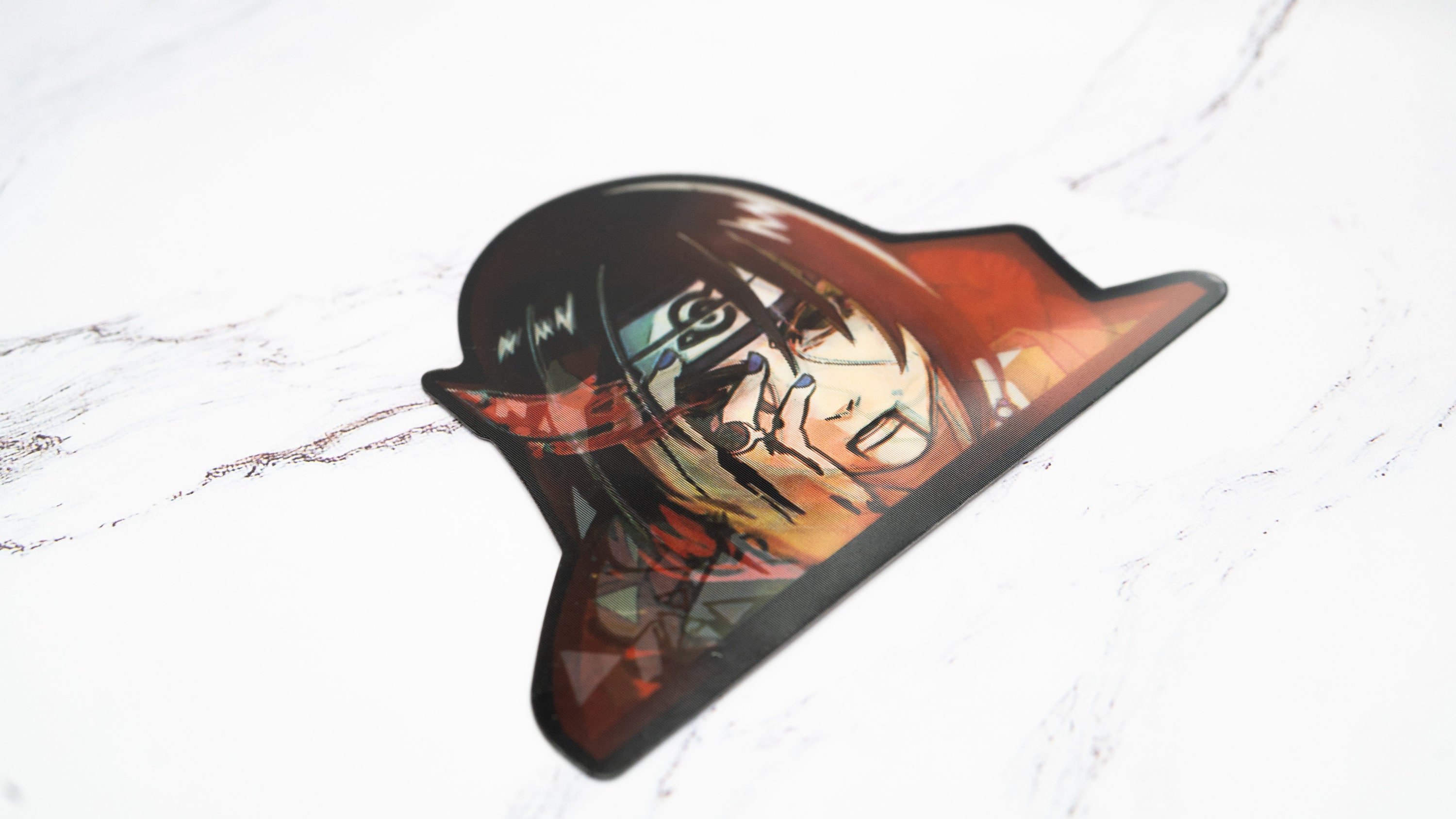 Anime Changing Moving Peeker Sticker - Etsy