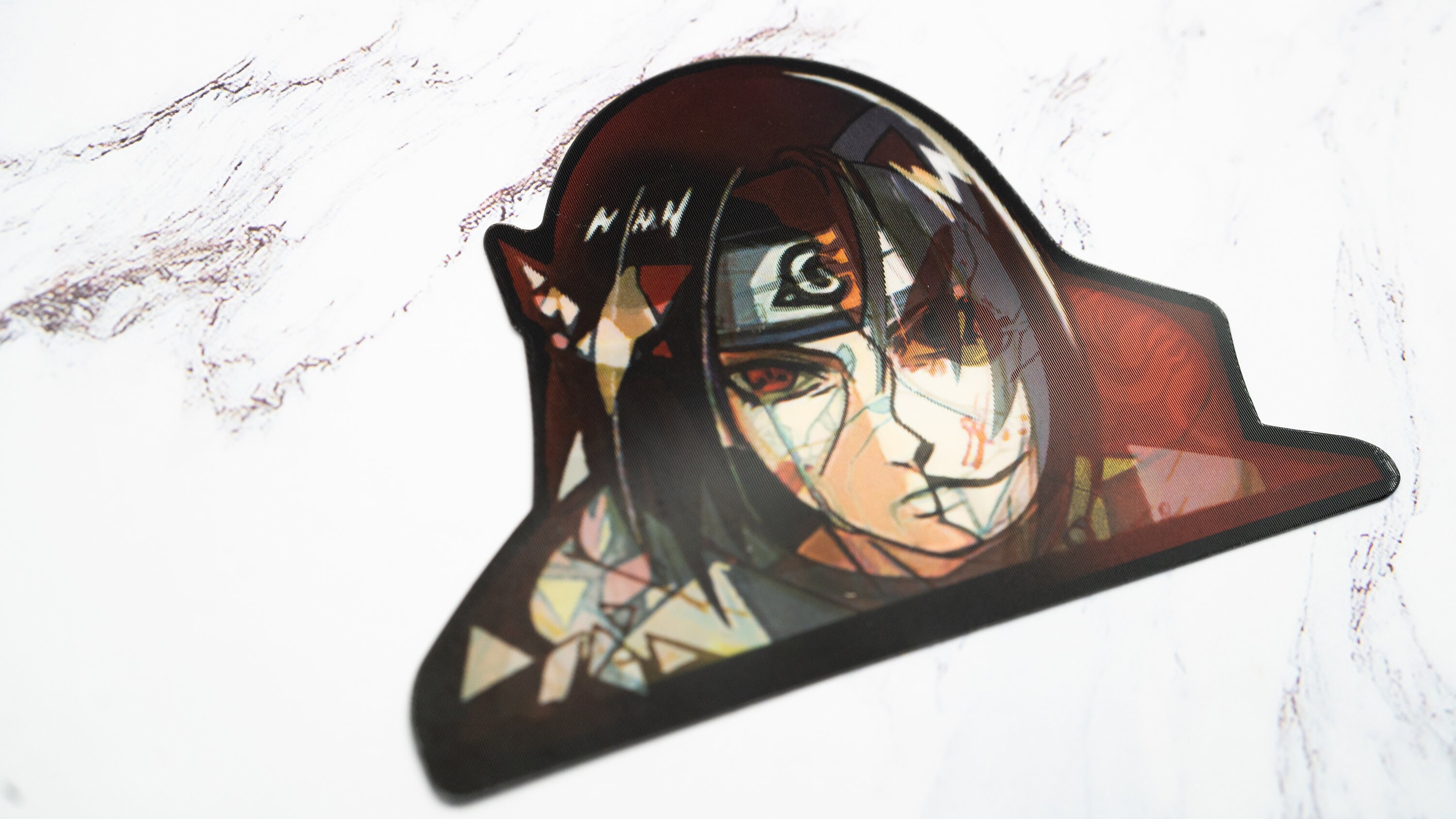 Anime Changing Moving Peeker Sticker - Etsy