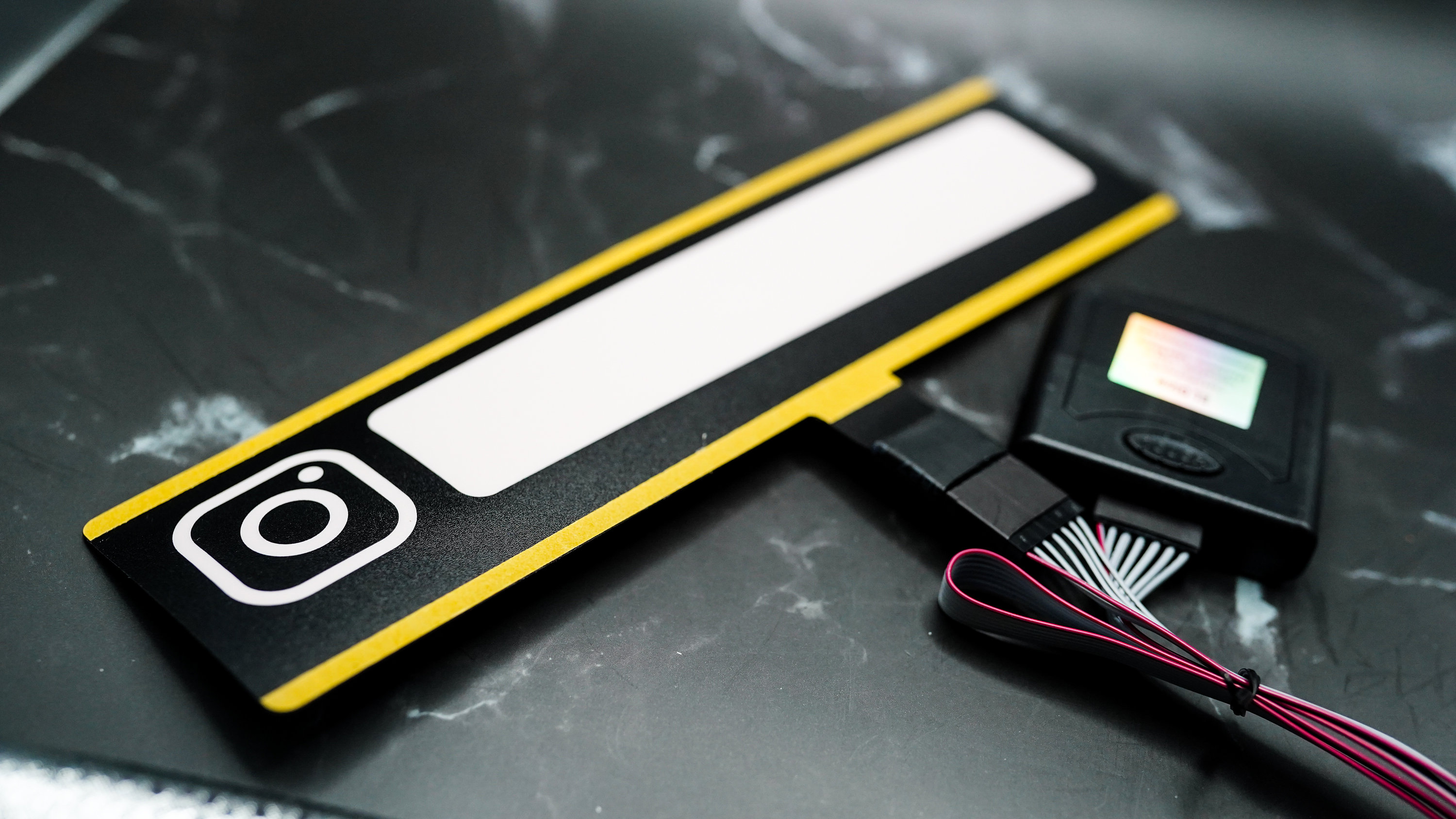 Custom Instagram Sign LED Sticker - Etsy