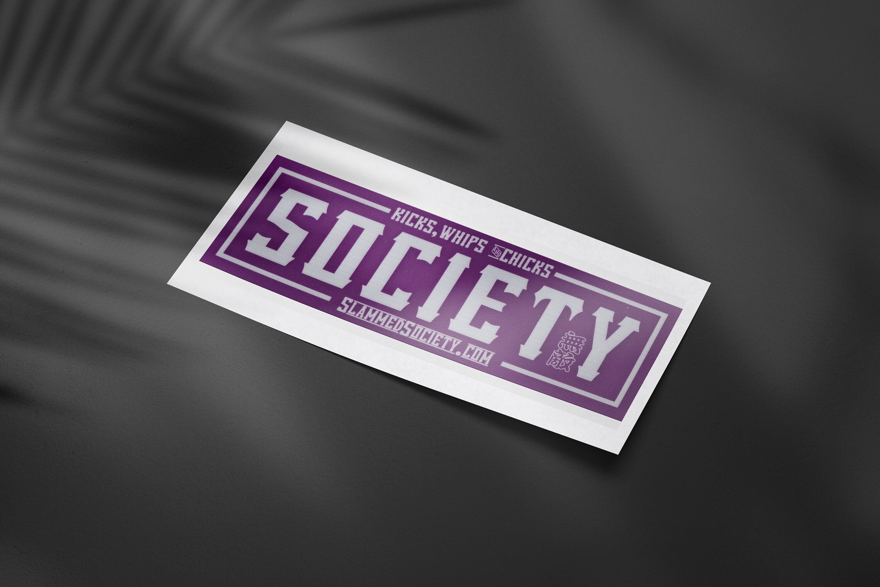 Slammed Society Sticker