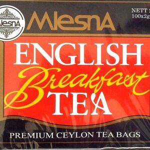 Mlesna Pure Ceylon English Breakfast Tea in Tea Bags - Etsy