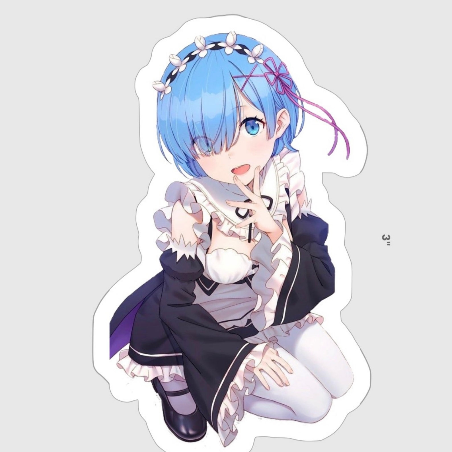 Rem Re:Zero Sticker / Anime | Etsy
