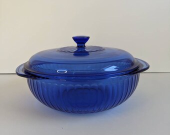 Cobalt Blue Pyrex - Etsy