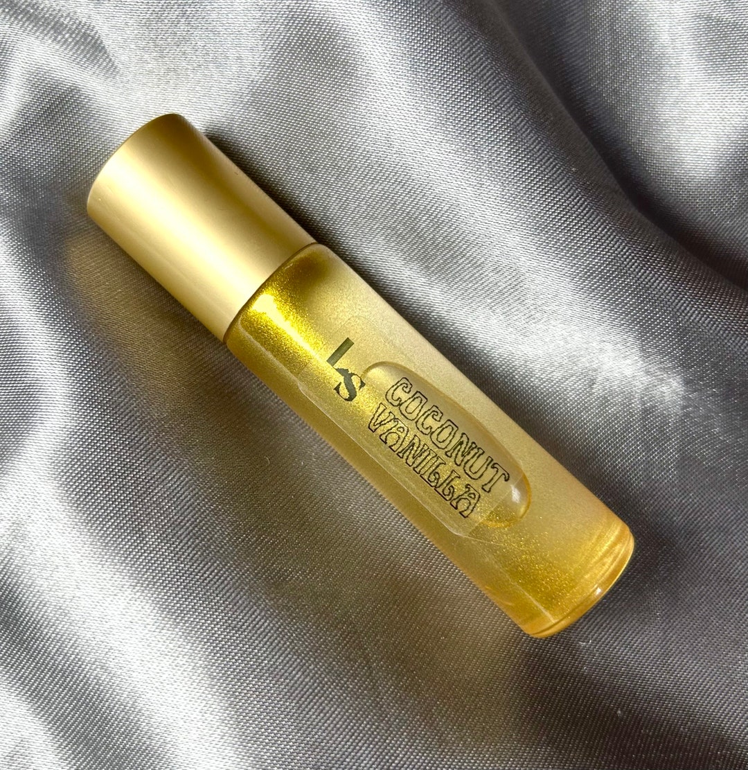 Coconut Vanilla Scented Roll On Perfume Oil Fragrance Etsy