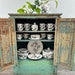 RARE FIND Boho Chic Shutter Doors Cabinet / Armoire - Etsy