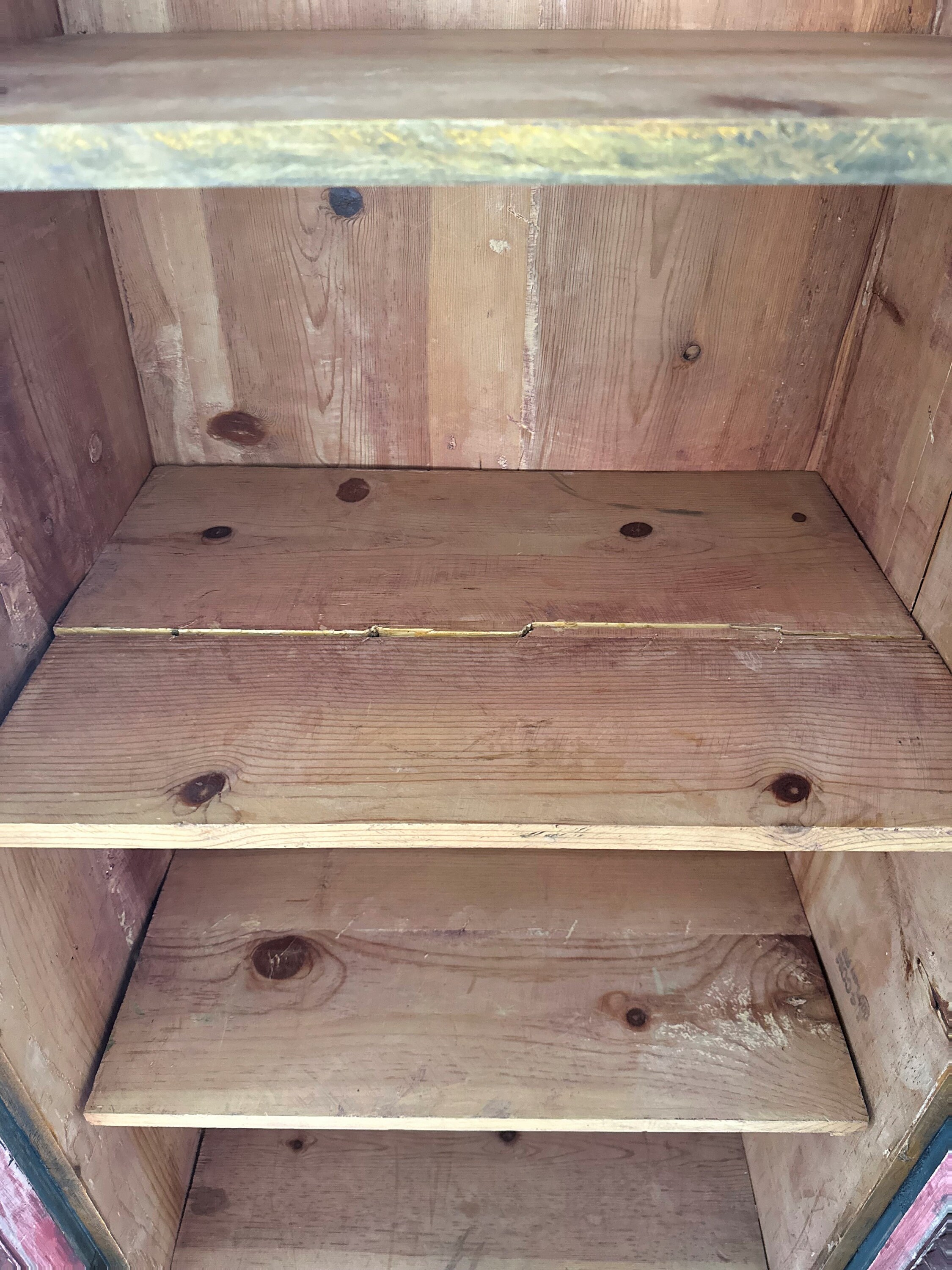 RARE FIND! Boho Chic Shutter Doors Cabinet / Armoire - Etsy