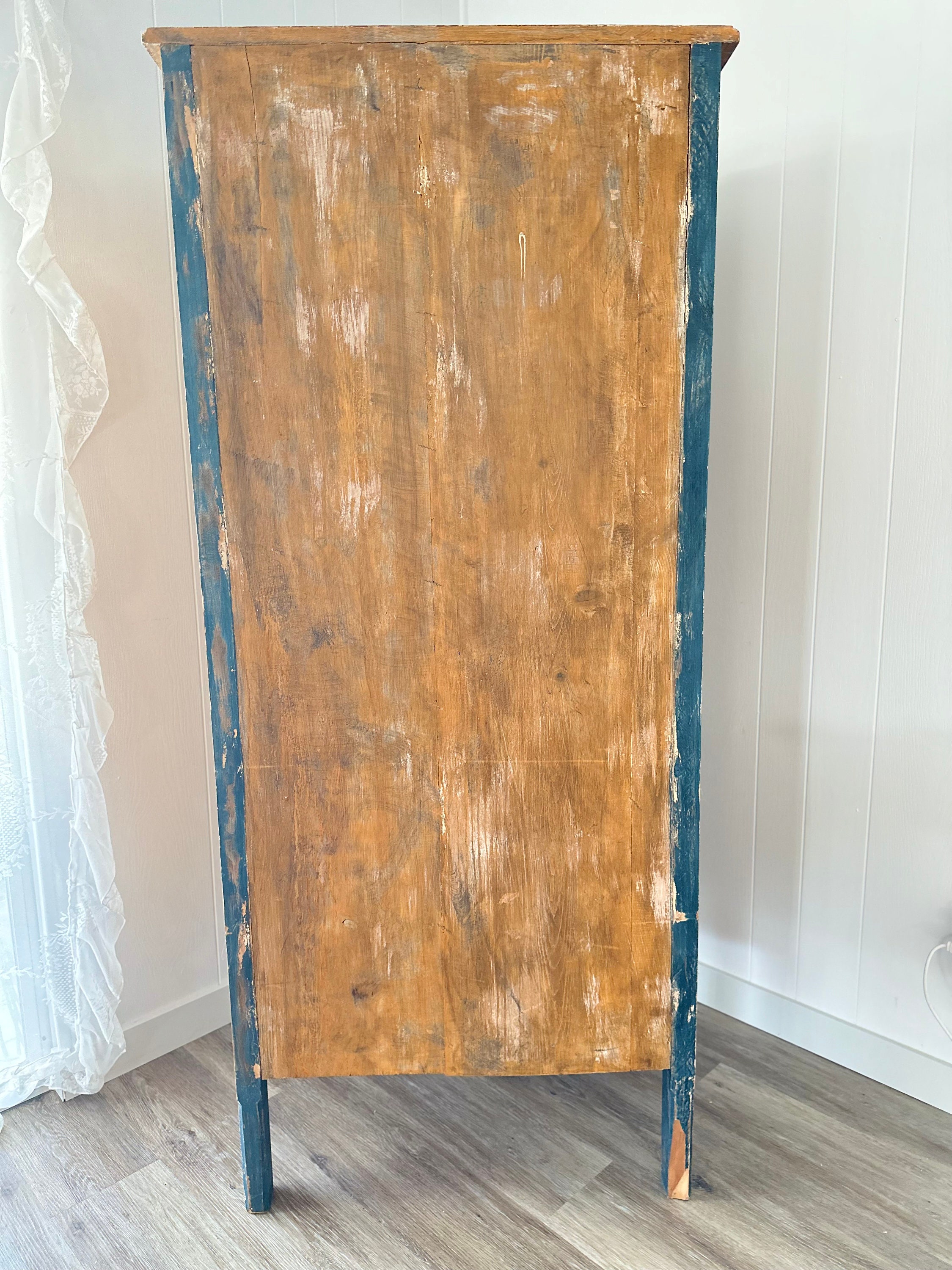 RARE FIND! Boho Chic Shutter Doors Cabinet / Armoire - Etsy