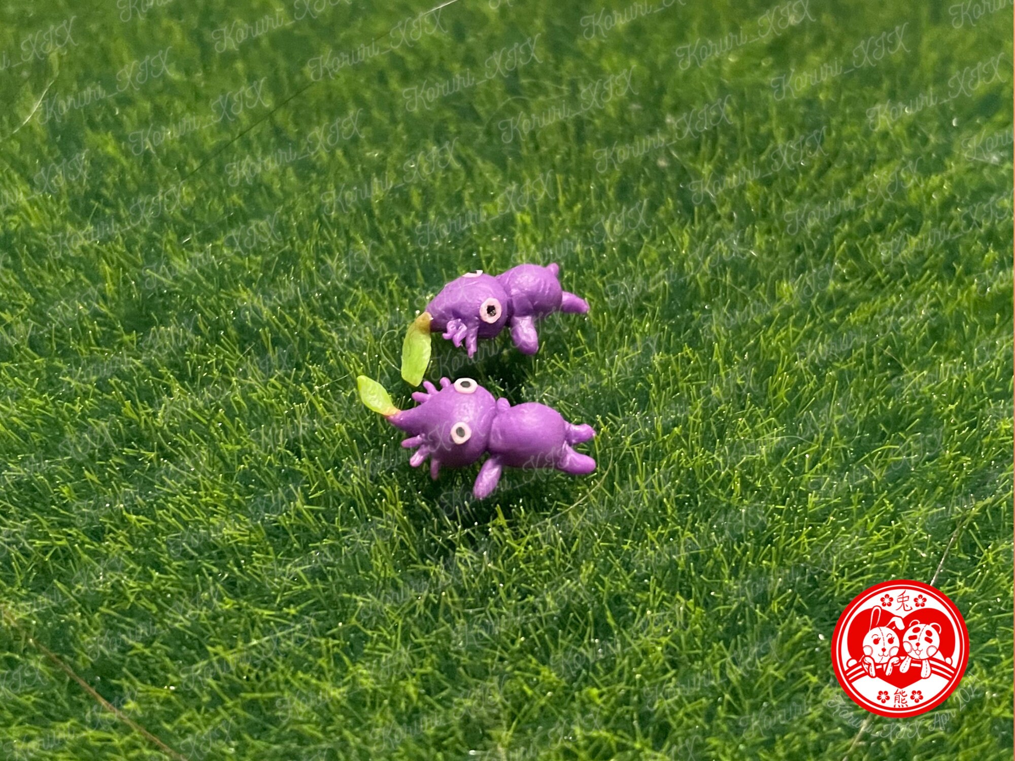 Purple Pikmin Polymer Clay Hypoallergenic Earrings - Etsy