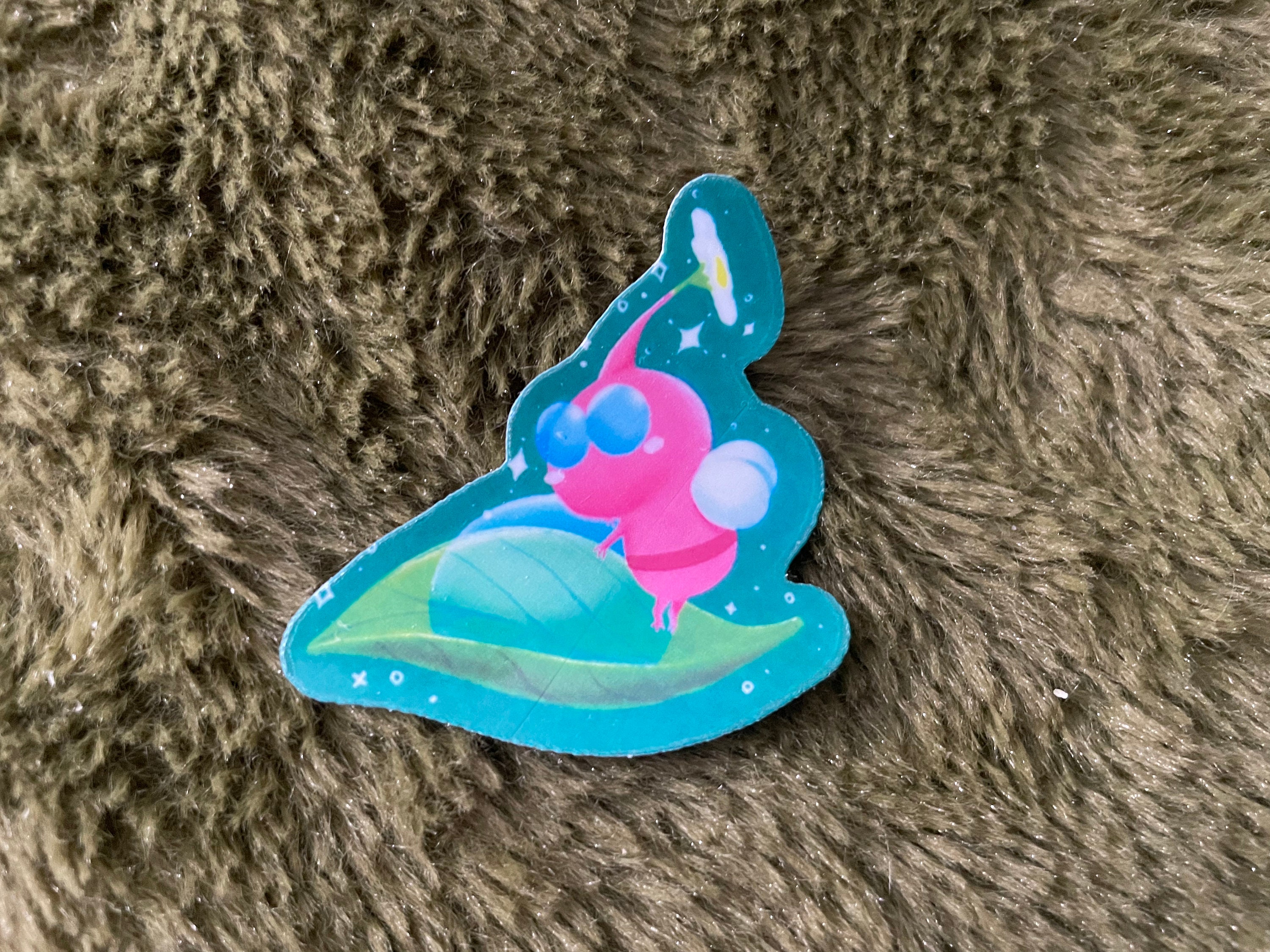 Pikmin Laminated Stickers - Etsy