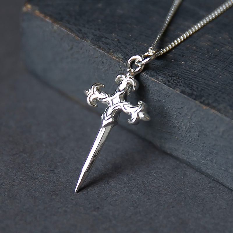 Dagger Necklace - Etsy