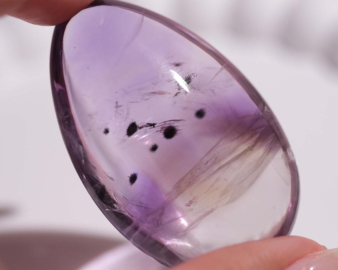 Rare Ametrine With Hollandite, Amethyst, Citrine, High Quality, Crystal ...