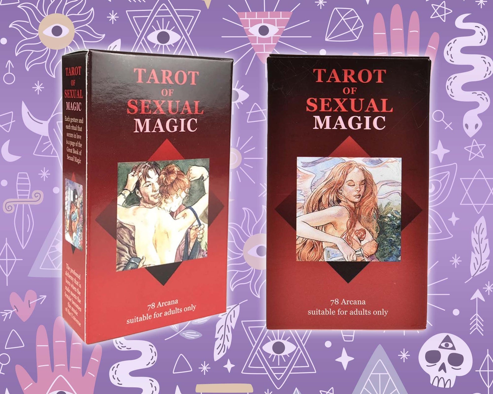 Tarot Of Sexual Magic Tarot Deck Tarot Cards Erotic Tarot Etsy