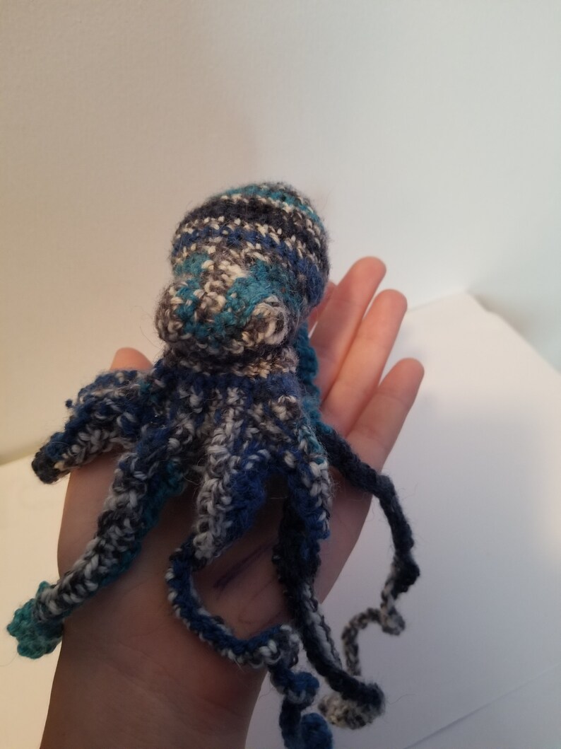 Tiny Crochet Octopus - Etsy