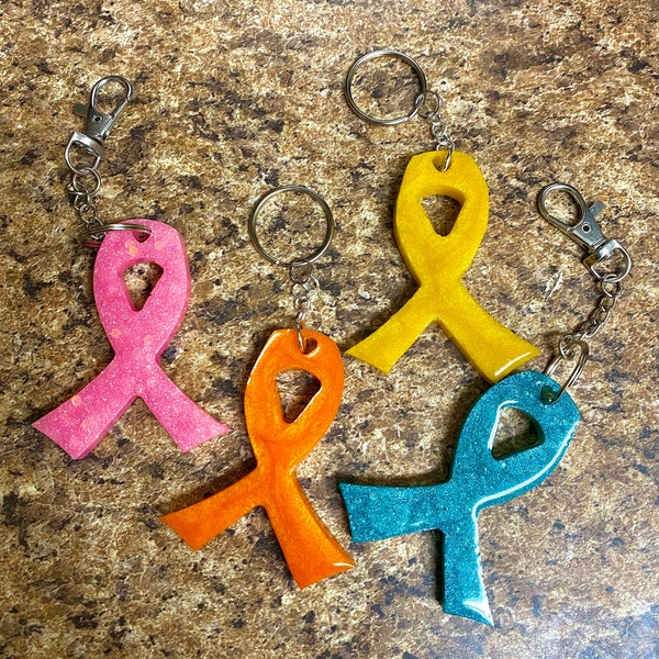 Cancer Keychain - Etsy