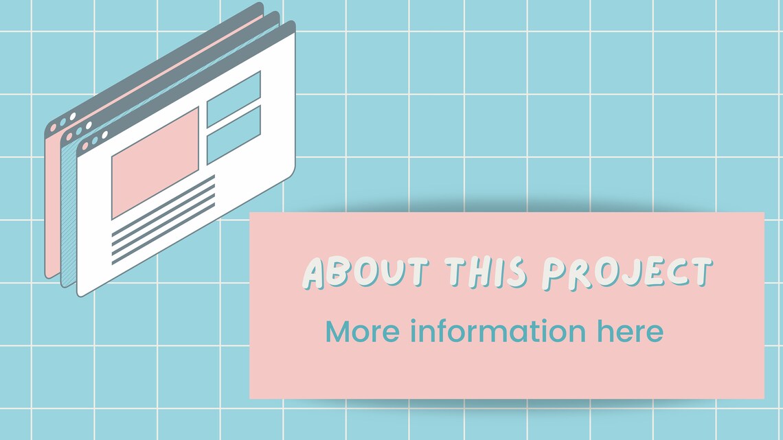 Cute Pastel Powerpoint Template | Canva Template - Etsy