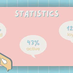 Cute Pastel Powerpoint Template | Canva Template - Etsy