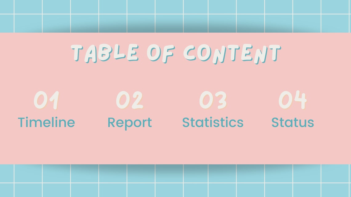Cute Pastel Powerpoint Template | Canva Template - Etsy
