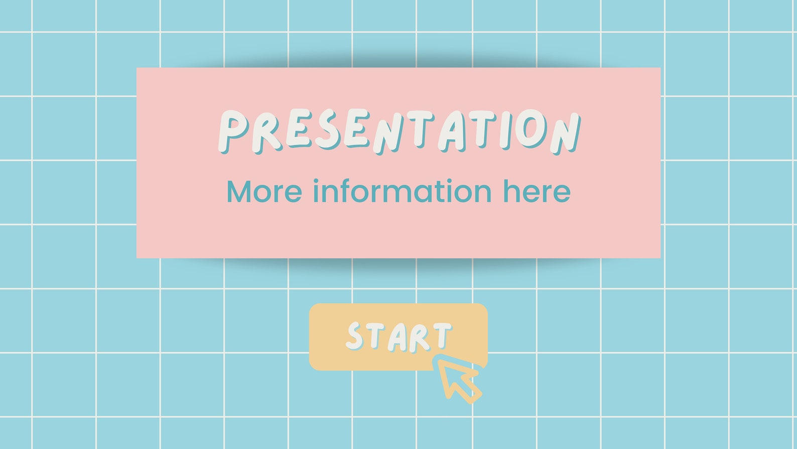 Cute Pastel Powerpoint Template | Canva Template - Etsy