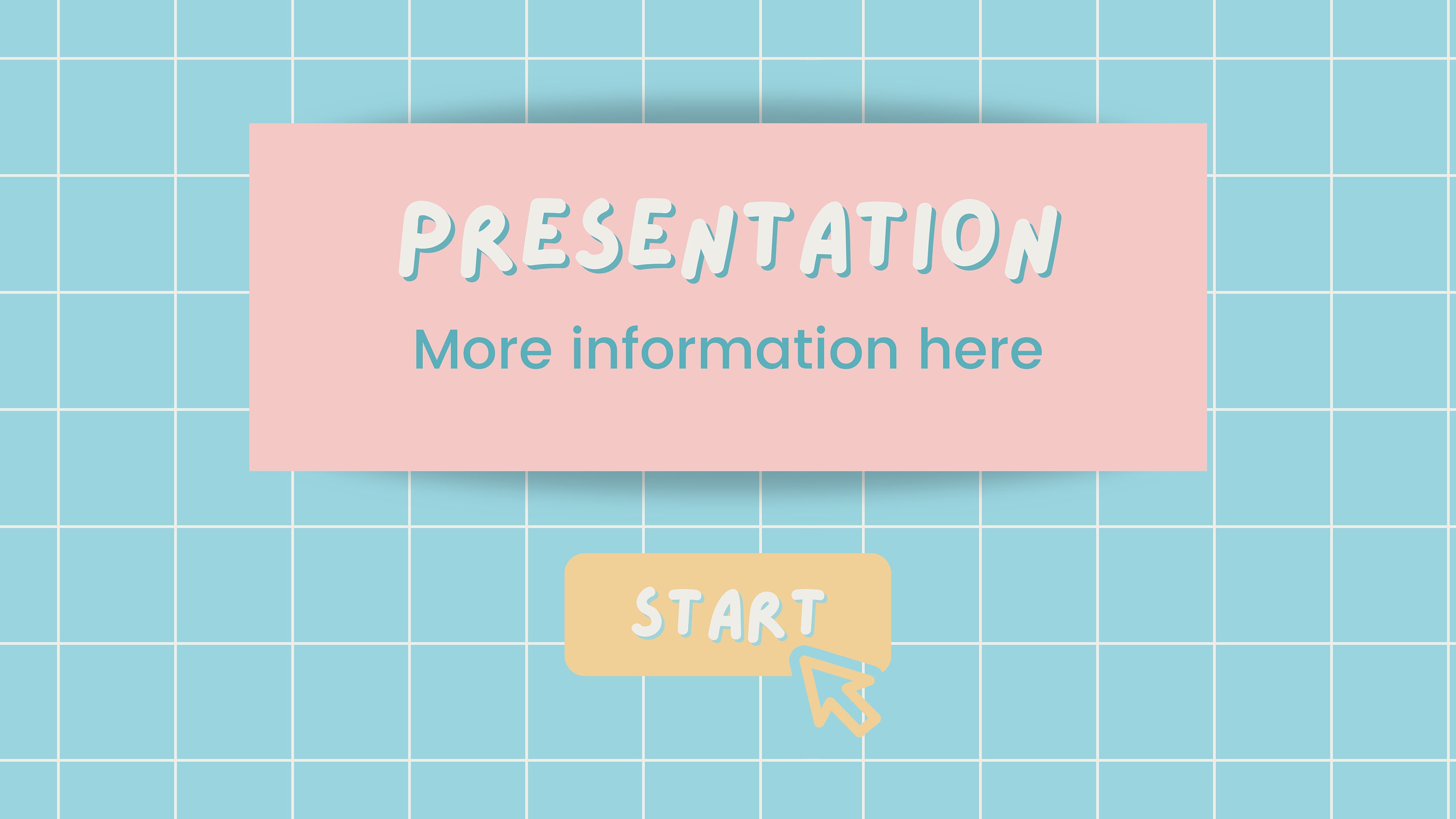 Cute Pastel Powerpoint Template | Canva Template - Etsy