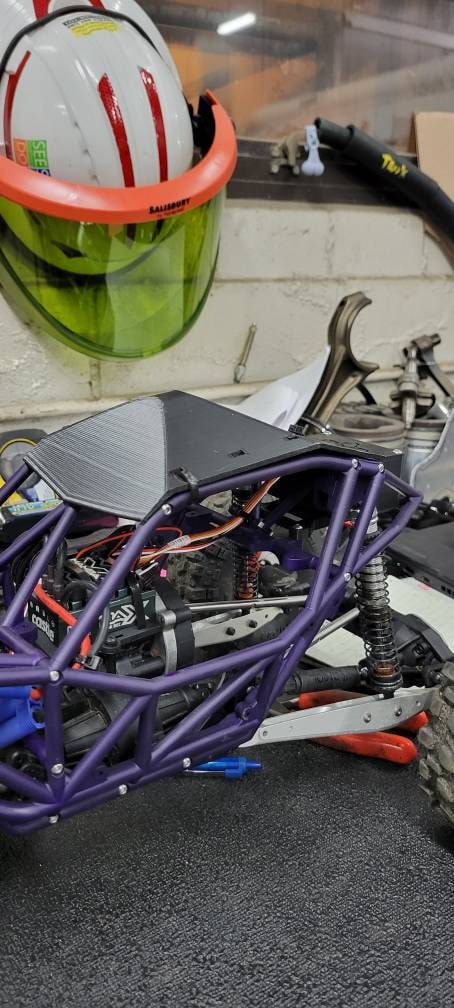 Cage slider Shock Protector Roof Slider for Axial Ryft RBX10 Toys ...