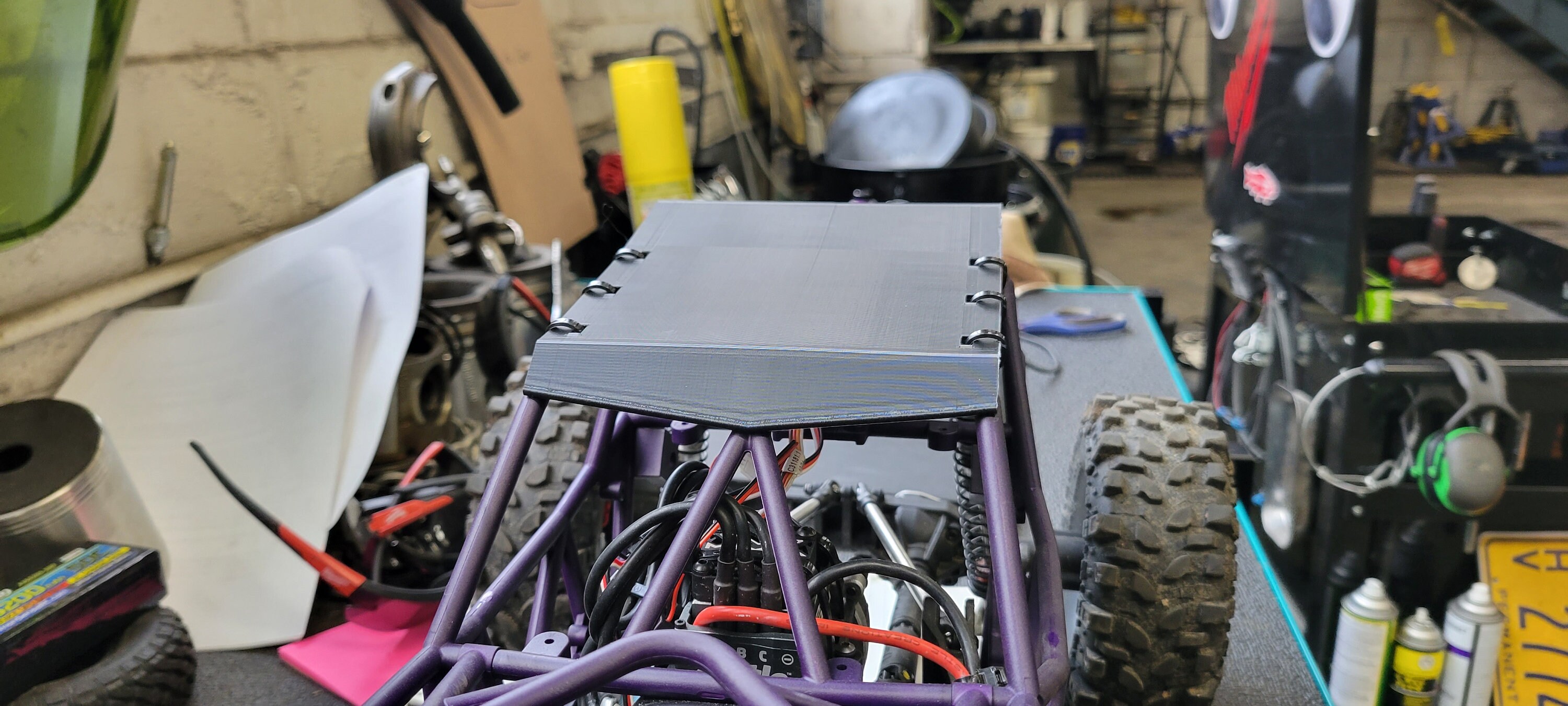 Cage slider Shock Protector Roof Slider for Axial Ryft RBX10 Toys ...