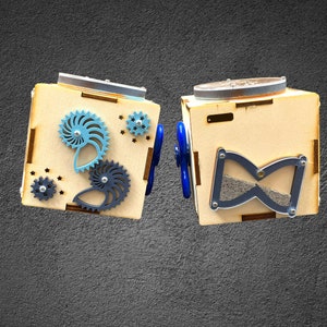 Dinosaur Cube Busy Board Montessori Activity Sensory Educational ...