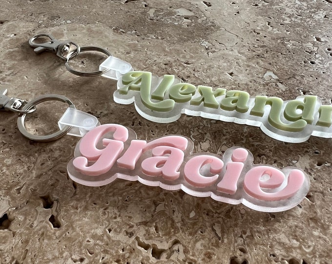 Word of the Year Keychain Personalized With Your Own One Word - Etsy