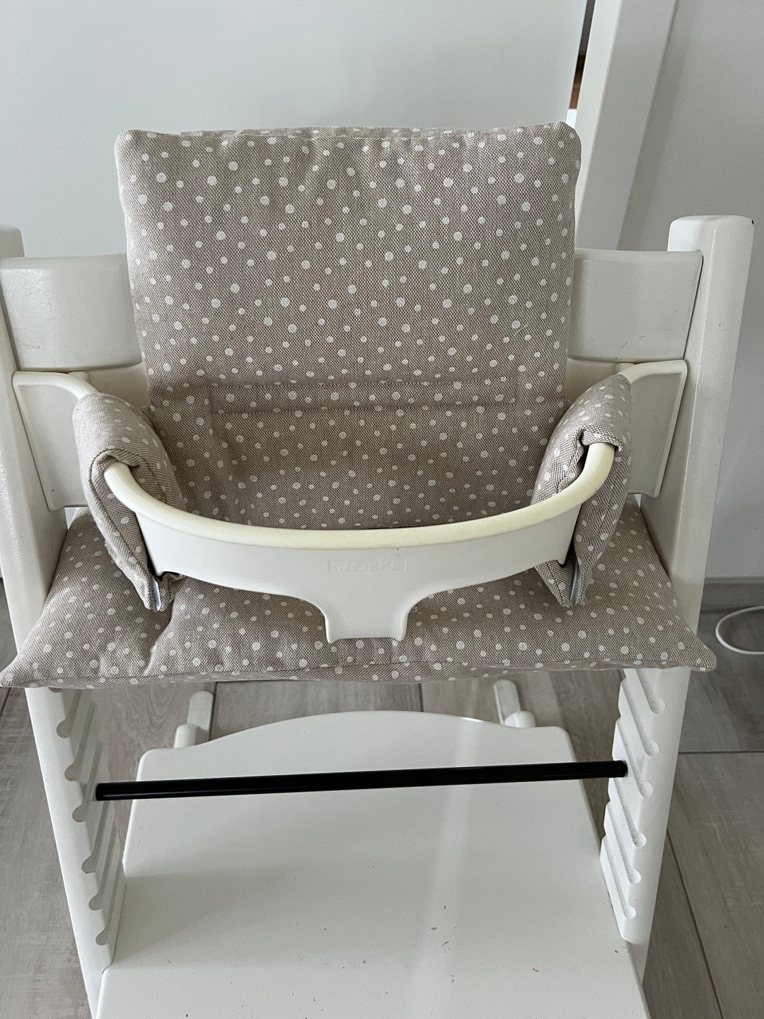 Cushions, Upholstery Seat Covers Ecru Beige for Stokke Tripp Trapp High ...