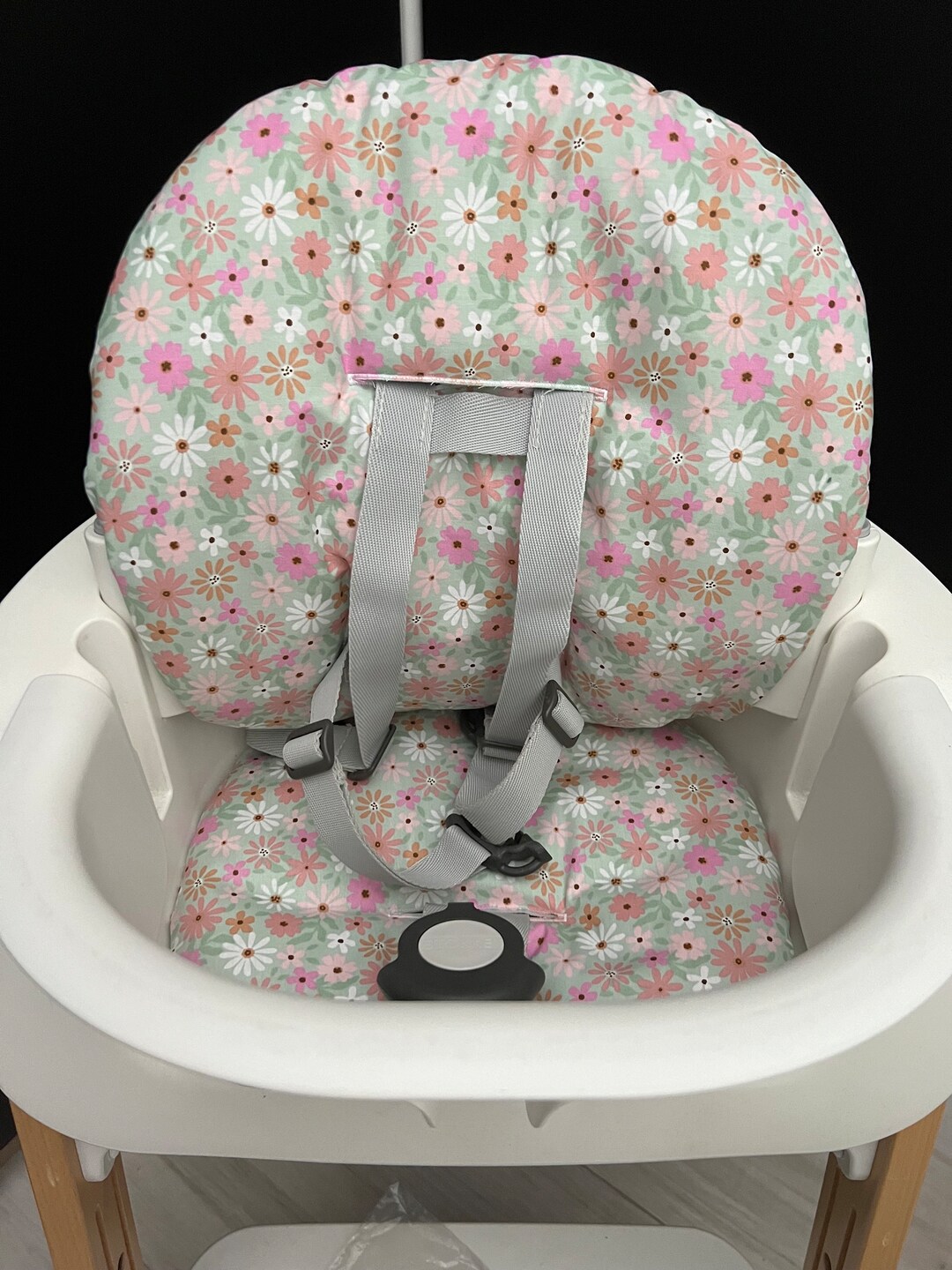 Coated Cushions Seat Covers Upholstery for Stokke Steps High Chair ...