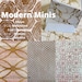 Mini Stencil Pattern Collection - Etsy