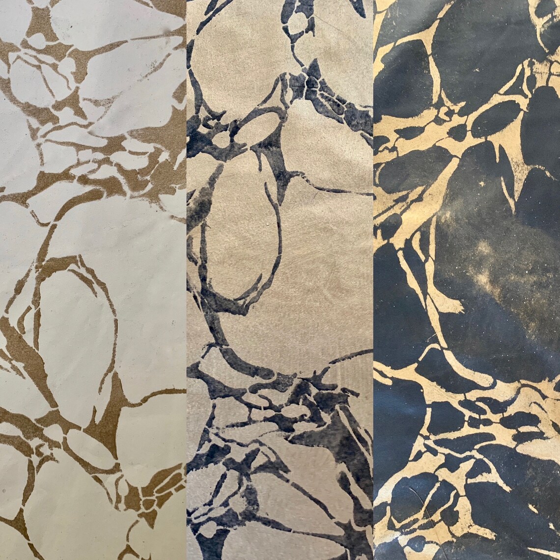 Marble Allover Stencil - Etsy