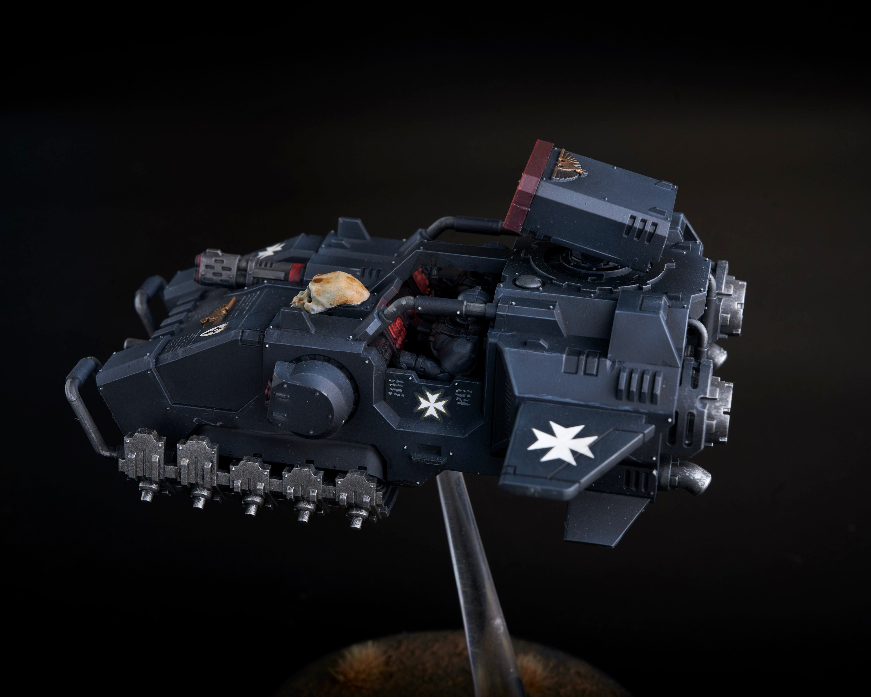 Warhammer 40k Black Templars Storm Speeder Painted - Etsy
