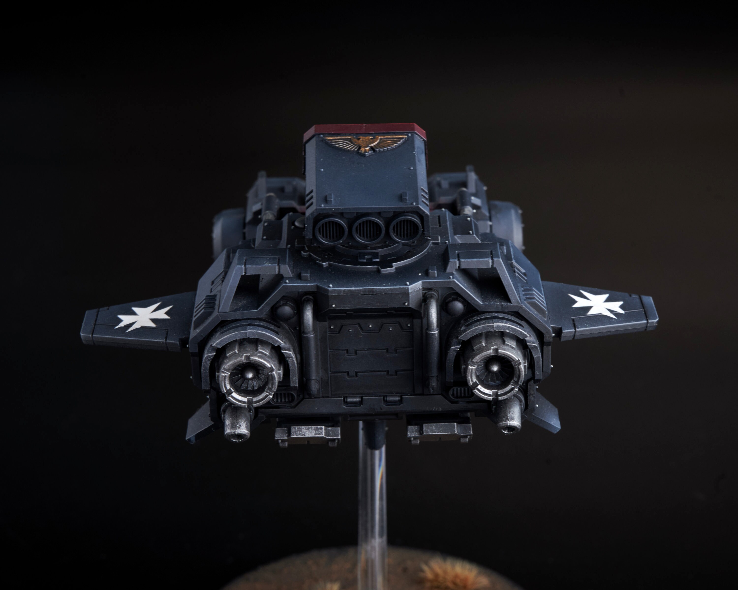 Warhammer 40k Black Templars Storm Speeder Painted - Etsy