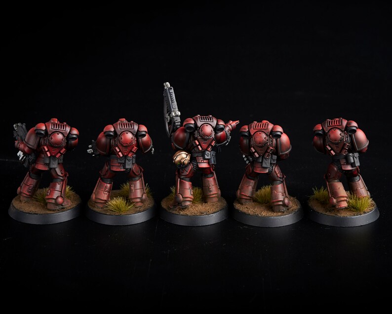 Warhammer 40k Blood Angels Intercessors Painted - Etsy