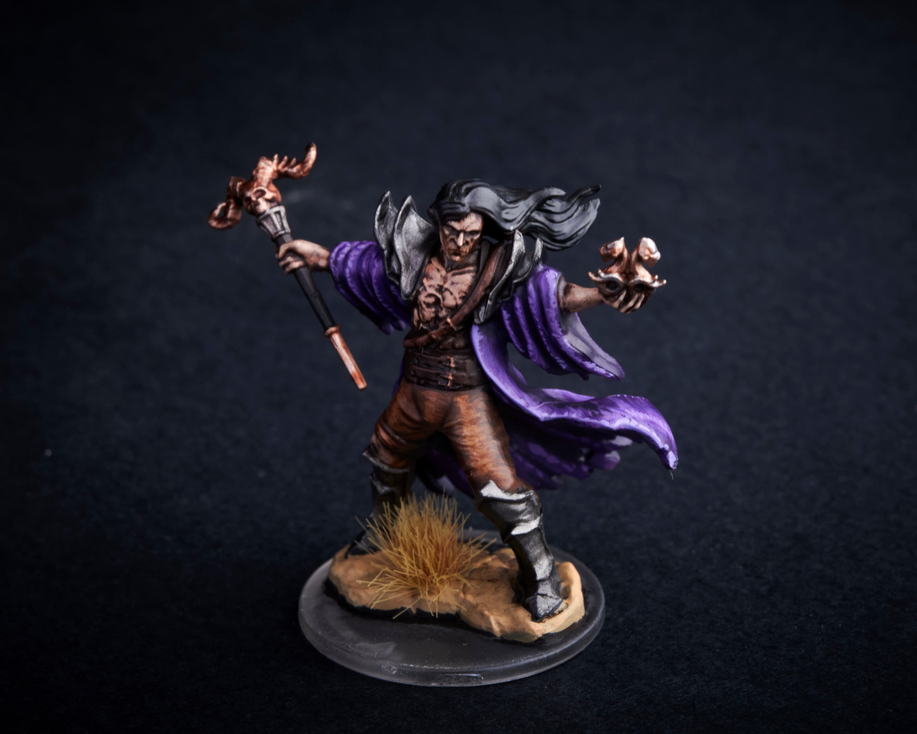 Dungeons & Dragons Human Warlock Painted - Etsy