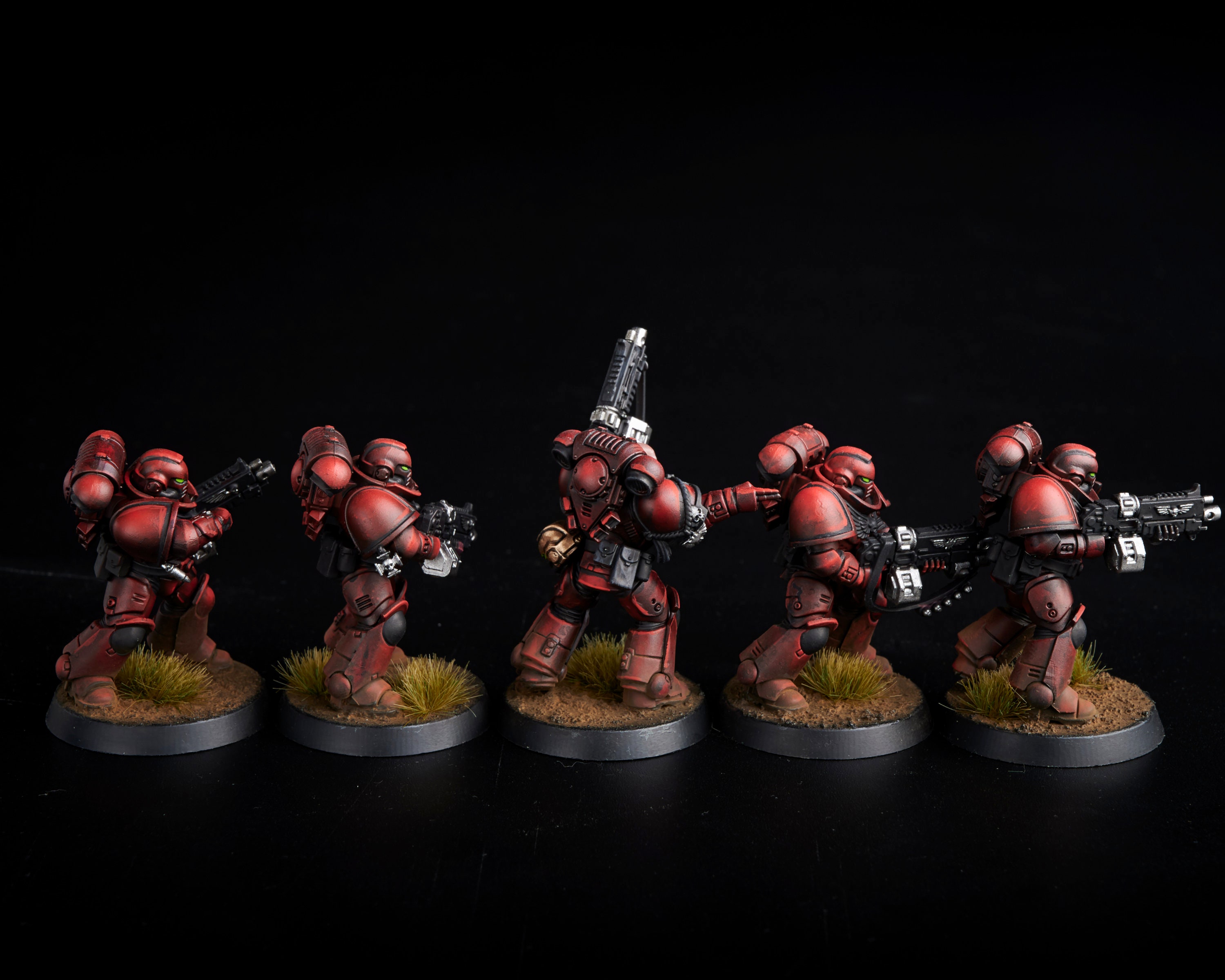 Warhammer 40k Blood Angels Intercessors Painted - Etsy