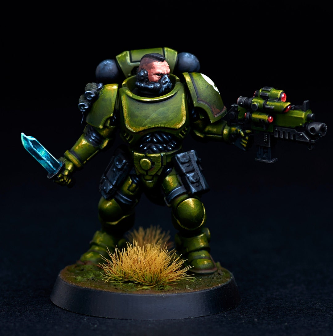 Primaris Space Marines Army Green Infiltrator Warhammer 40k Painted - Etsy