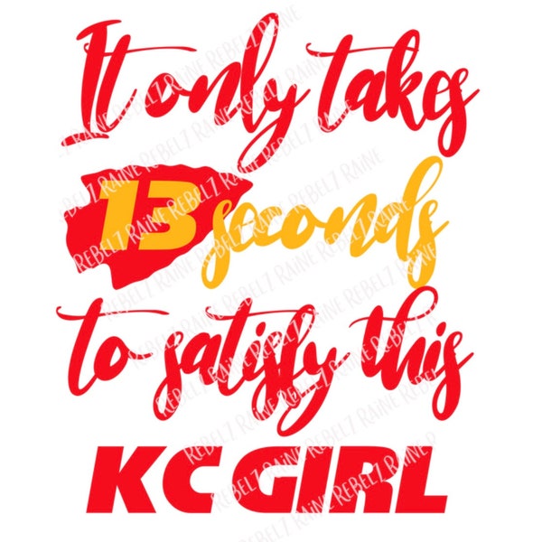 Kansas City Chiefs Girl Svg - Etsy