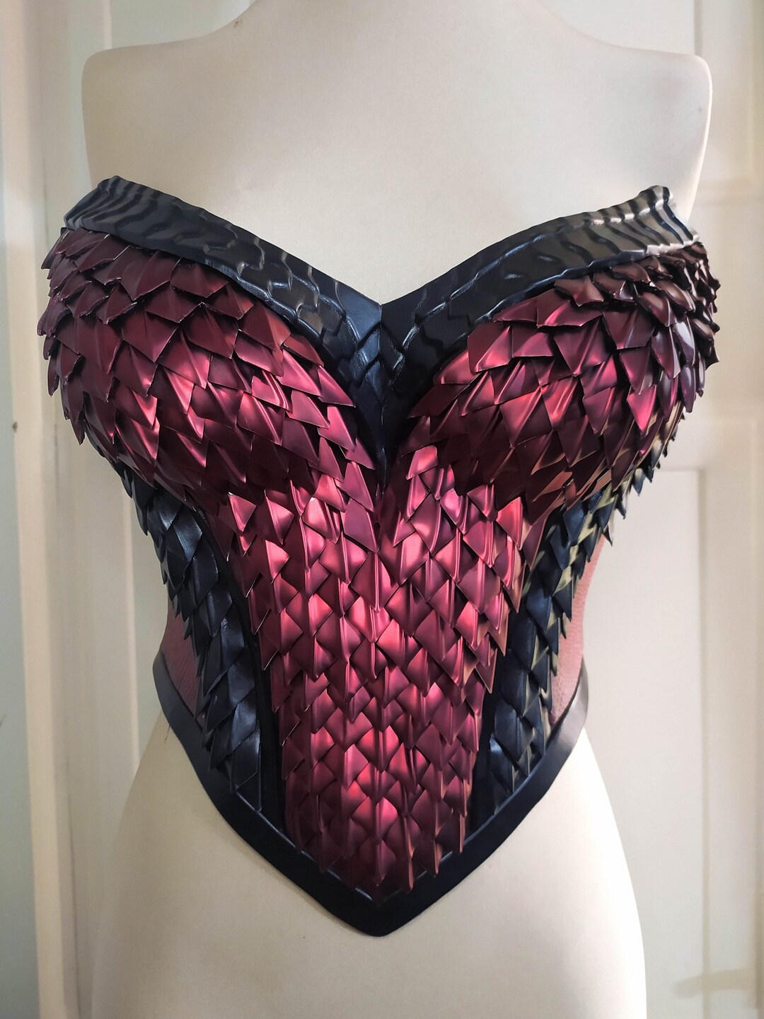 Dragon Scales Corset, Costume Corset Inspired Game of Thrones -house of Dragons , How to Train ...