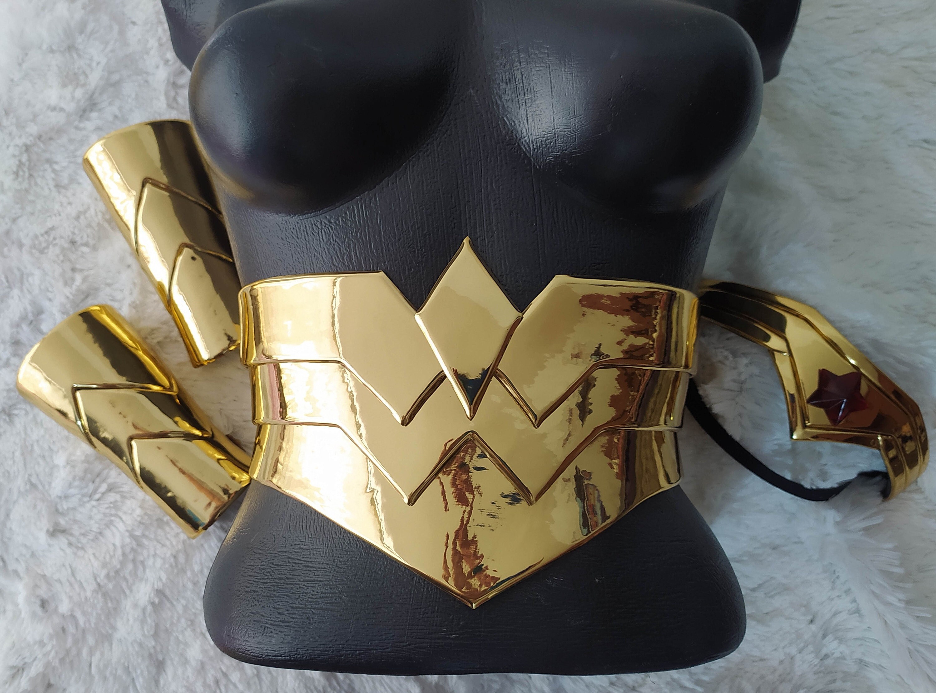 Wonder Woman Inspired Golden Armor- Bracerscostumes-cosplay-fantasy ...