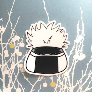 Gojo Satoru Mask - Etsy